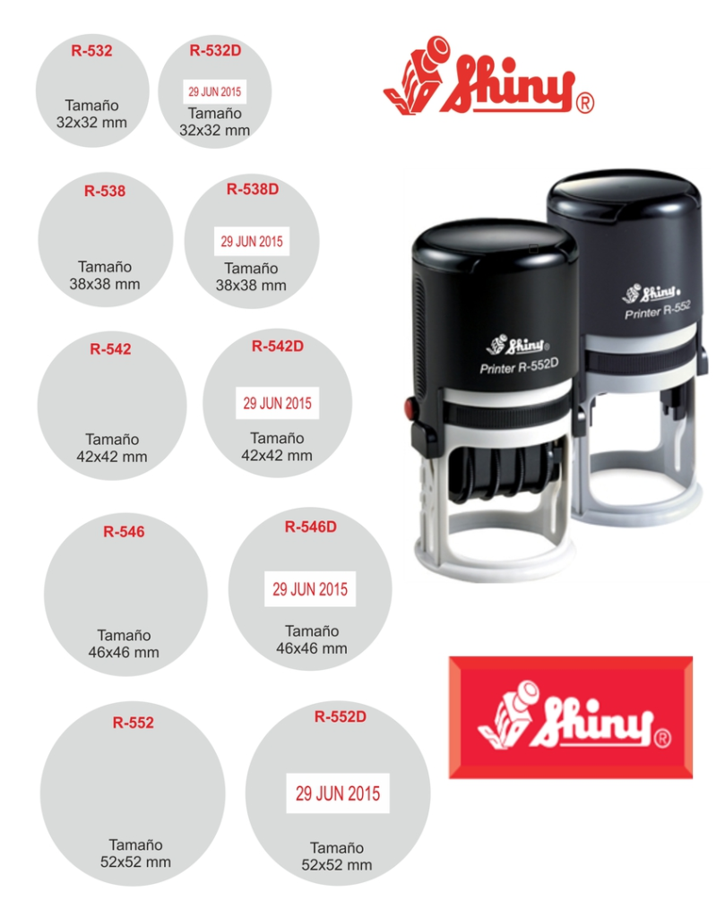 Sello Redondo Pretintado – Only Print Dominicana